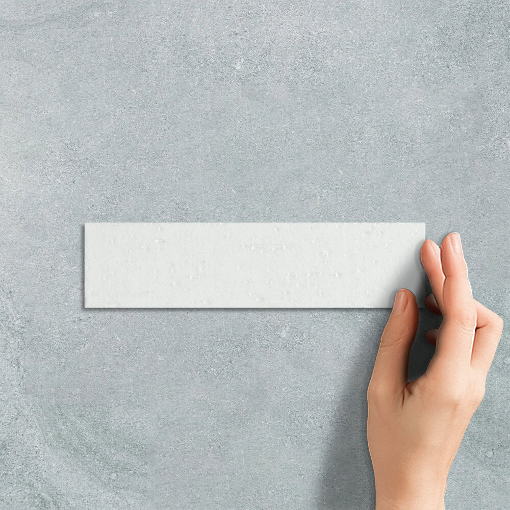 STRATO WHITE - SUBWAY TILE | JUBIN CANTIK